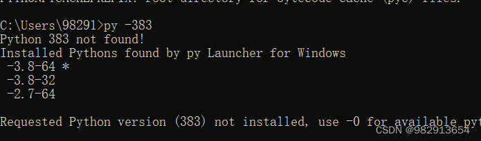 Win系统上python多版本切换使用py 0p Csdn博客
