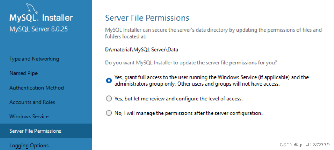 无界AI教程项目--MySql安装配置全流程（三）_yes,grant full access to-CSDN博客