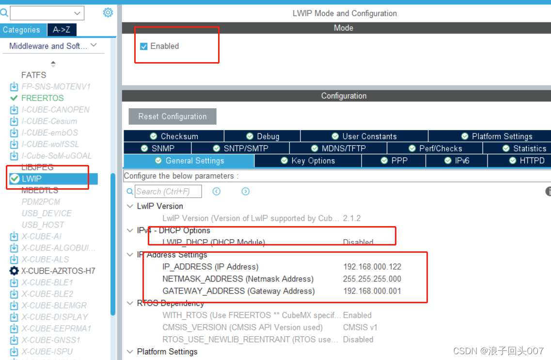 STM32H723ZGT6 LWIP LAN8720A FreeRTOS_stm32h7 lwip-CSDN博客
