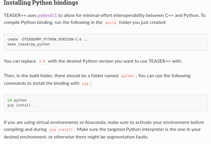 TEASER-plusplus python运行环境安装_teaser++配置安装-CSDN博客