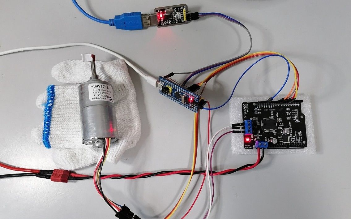 SimpleFOC（九）—— 霍尔电机控制_platform.io使用simplefoc库测试直流电机真实速度-CSDN博客
