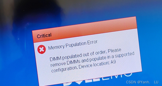 DELL 服务器系统安装过程中出现的问题处理: configure Memory ...... Done_configuring memory ...