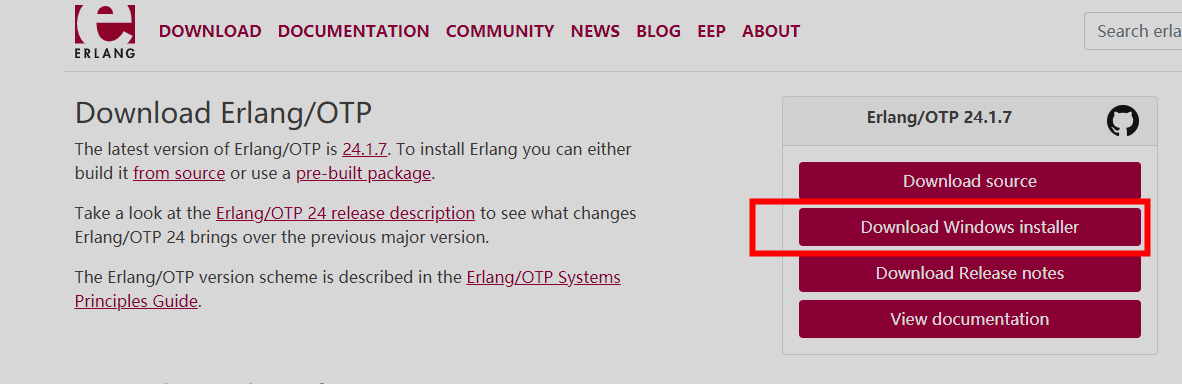 RabbitMQ installation Erlang installation windows - Programmer Sought