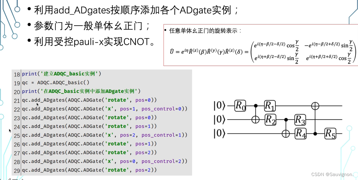 张量网络编程学习笔记（3 2）：tntutorial自动微分门量子线路的模块化编程：adcircuitsadgatepy