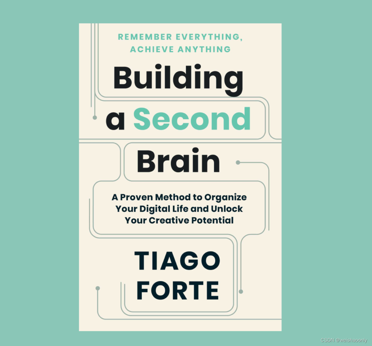 数字笔记：构建第二个大脑 作者：Tiago Forte（书籍摘要）Digital Notetaking: Building a Second ...