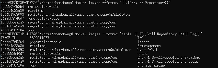 Docker Images 命令参数详解 Csdn博客 