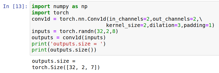 conv1d膨胀卷积网络输出解析-CSDN博客