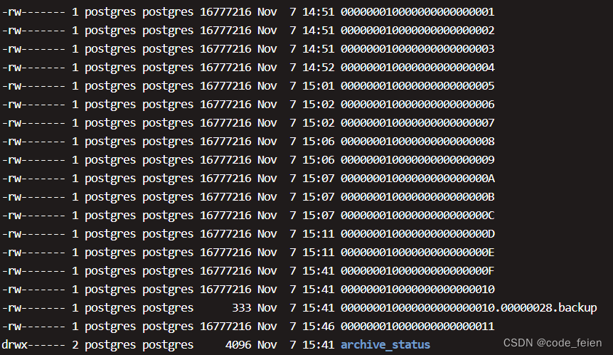 pg wal日志名称格式及其含义_pgwal-CSDN博客