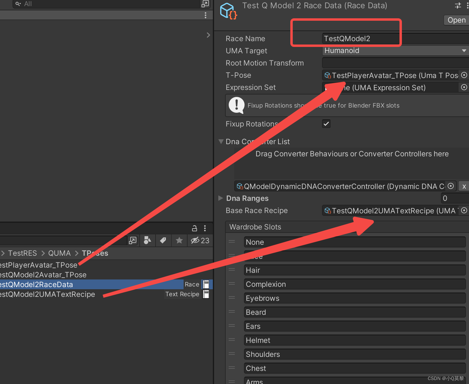 Unity中如何使用UMA2渲染自己的角色_unity uma-CSDN博客