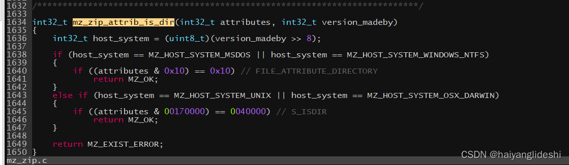 关于minizip-ng无法解压unix下压缩的带有文件夹的zip文件-CSDN博客