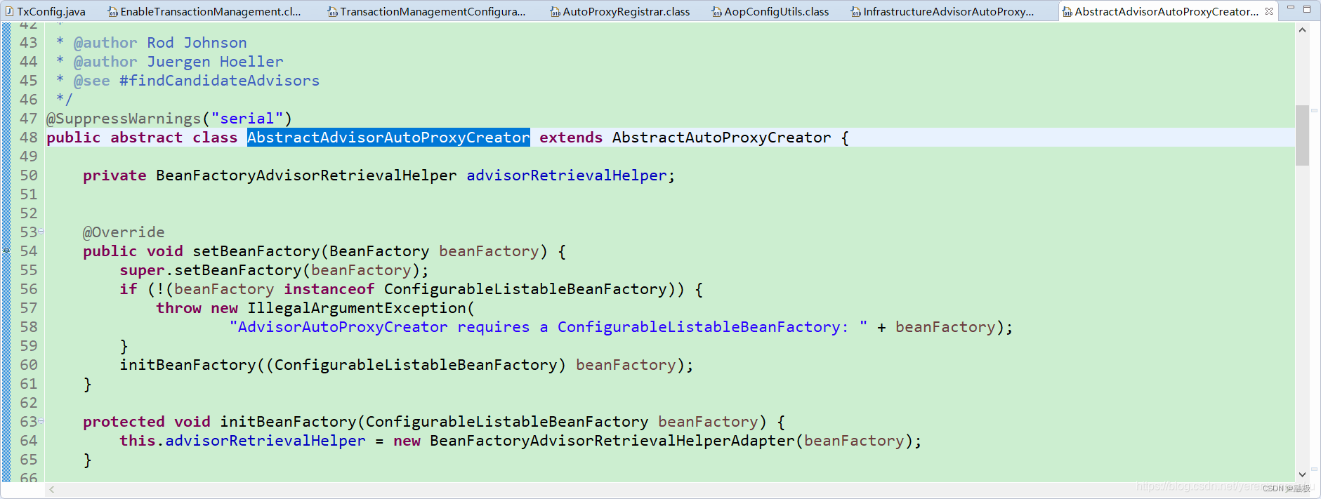 Spring注解驱动之声明式事务源码分析_事务注册驱动-CSDN博客