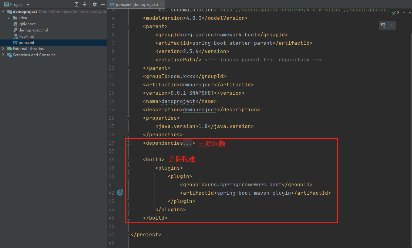 springboot模板项目搭建：创建父工程_如何在原有springboot模块上添加父包-CSDN博客