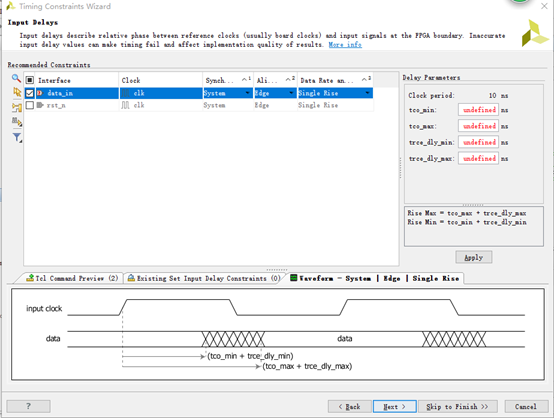 vivado时序分析之set_input_delay(三)_timing constraints wizard-CSDN博客