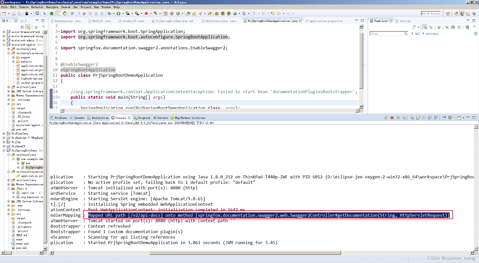 swagger2.9.2 springboot2.7.4_swagger 2.9.2支持的spring boot版本-CSDN博客