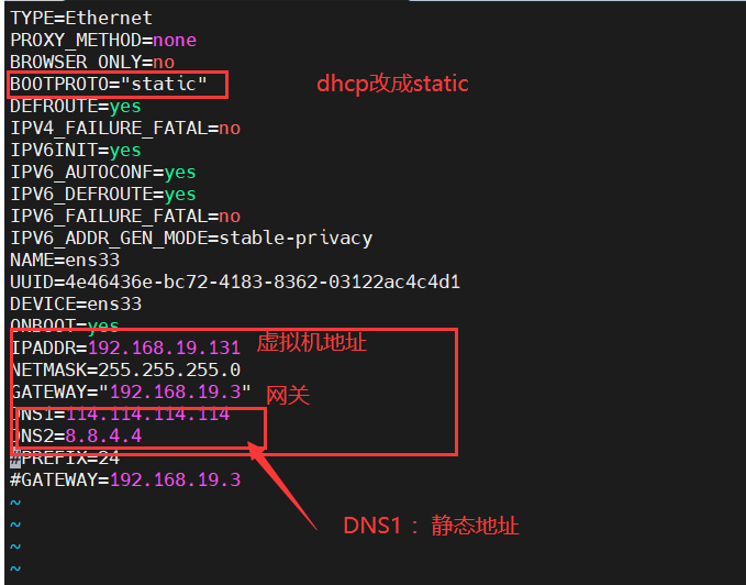 Linux配置都对ping静态地址ping不通解决方案（亲测搞了很久）_114.114.114.114ping不通-CSDN博客