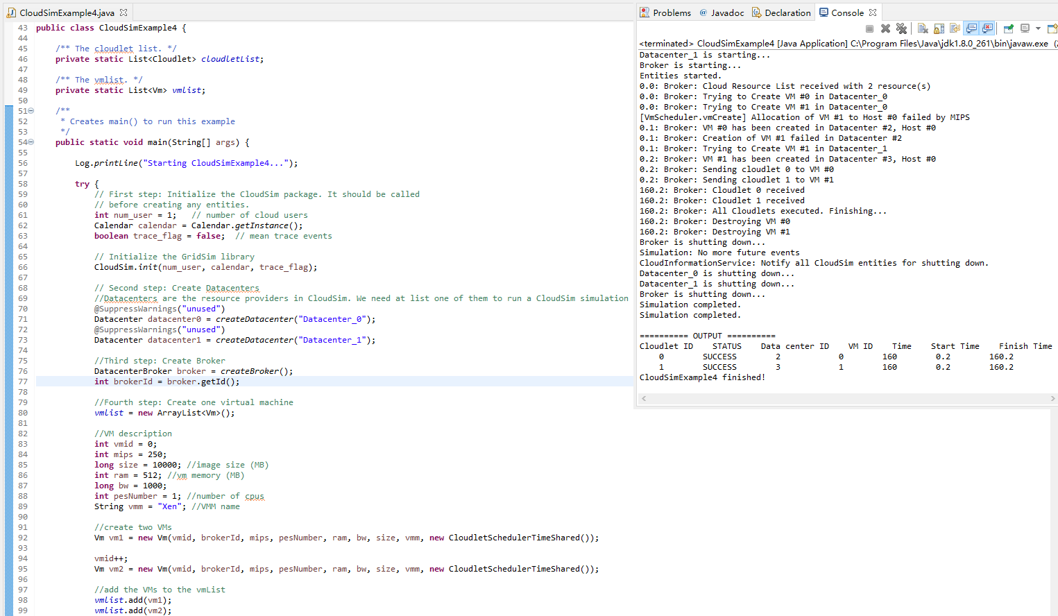 CloudSim云仿真的使用及论文阅读-CSDN博客