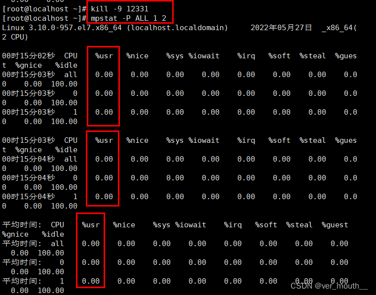 优化命令之mpstat——CPU调优_mpstat 每个cpu-CSDN博客
