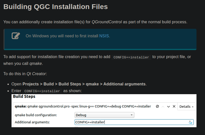 QGroundControl 编译生成安装包_qgc3.5.6 .appimage-CSDN博客