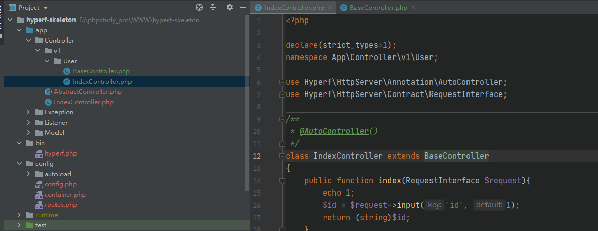hyperf 路由注解并访问_hyperf 访问图片-CSDN博客