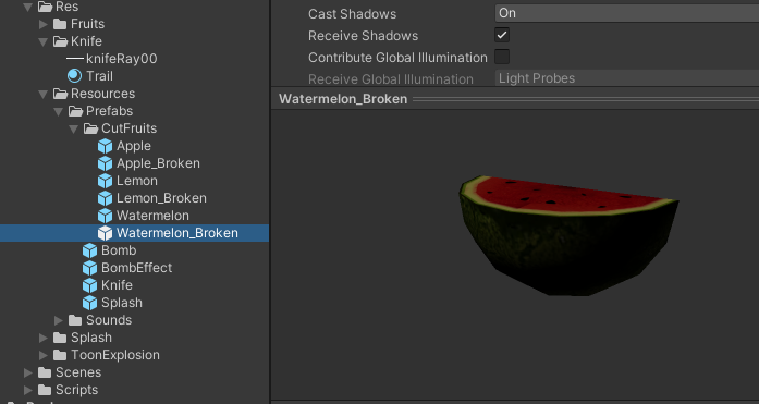Unity 游戏实例开发集合 之 CutFruit (切水果(水果忍者)) 休闲小游戏快速实现_unity3d切水果-CSDN博客