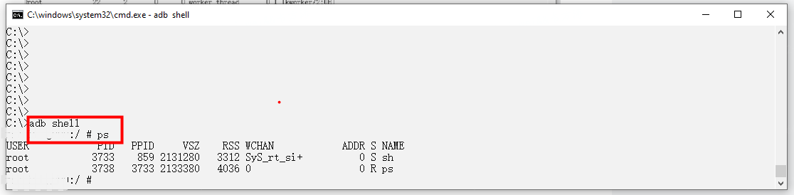 2021-12-10 Android adb 进入shell后ps 没有list出当前的进程 解决方法：使用ps -e 、ps -ef等_adb shell ps -ef-CSDN博客