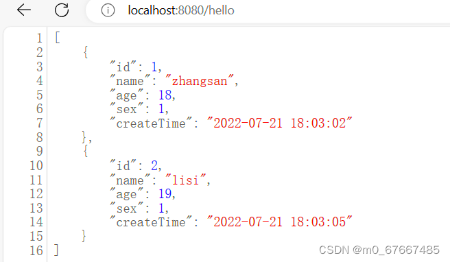 MyBatis 读取MySQL 数据简单示例-CSDN博客