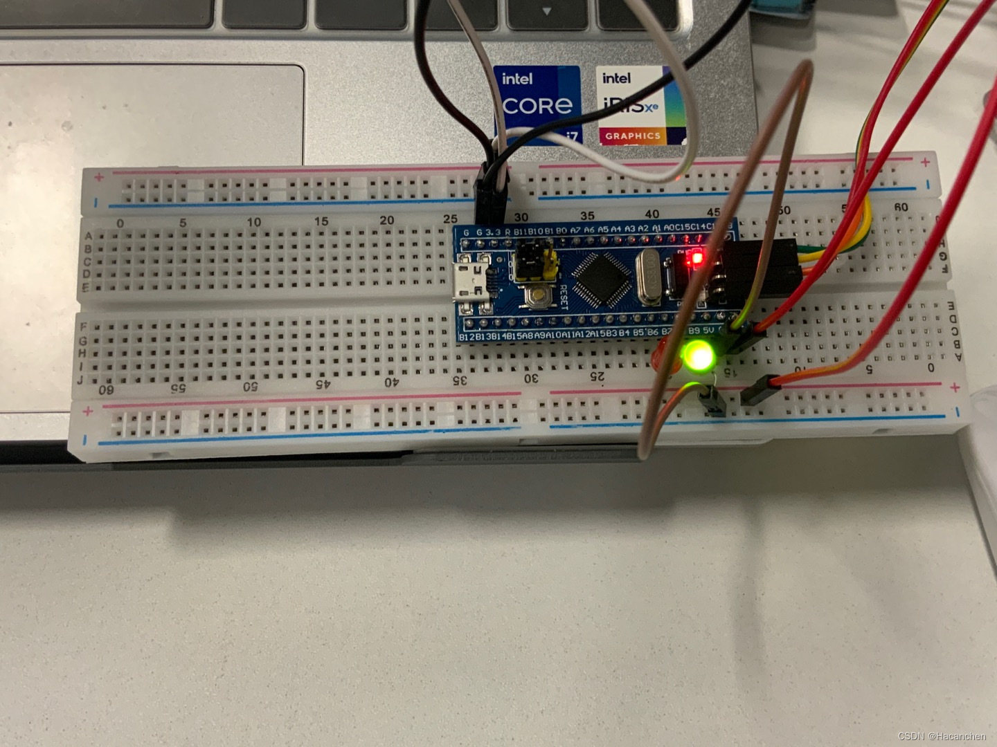 Stm32f103c8t6实操学习1(cubehal库) 点亮led灯cube如何往32c8t6上烧程序 Csdn博客