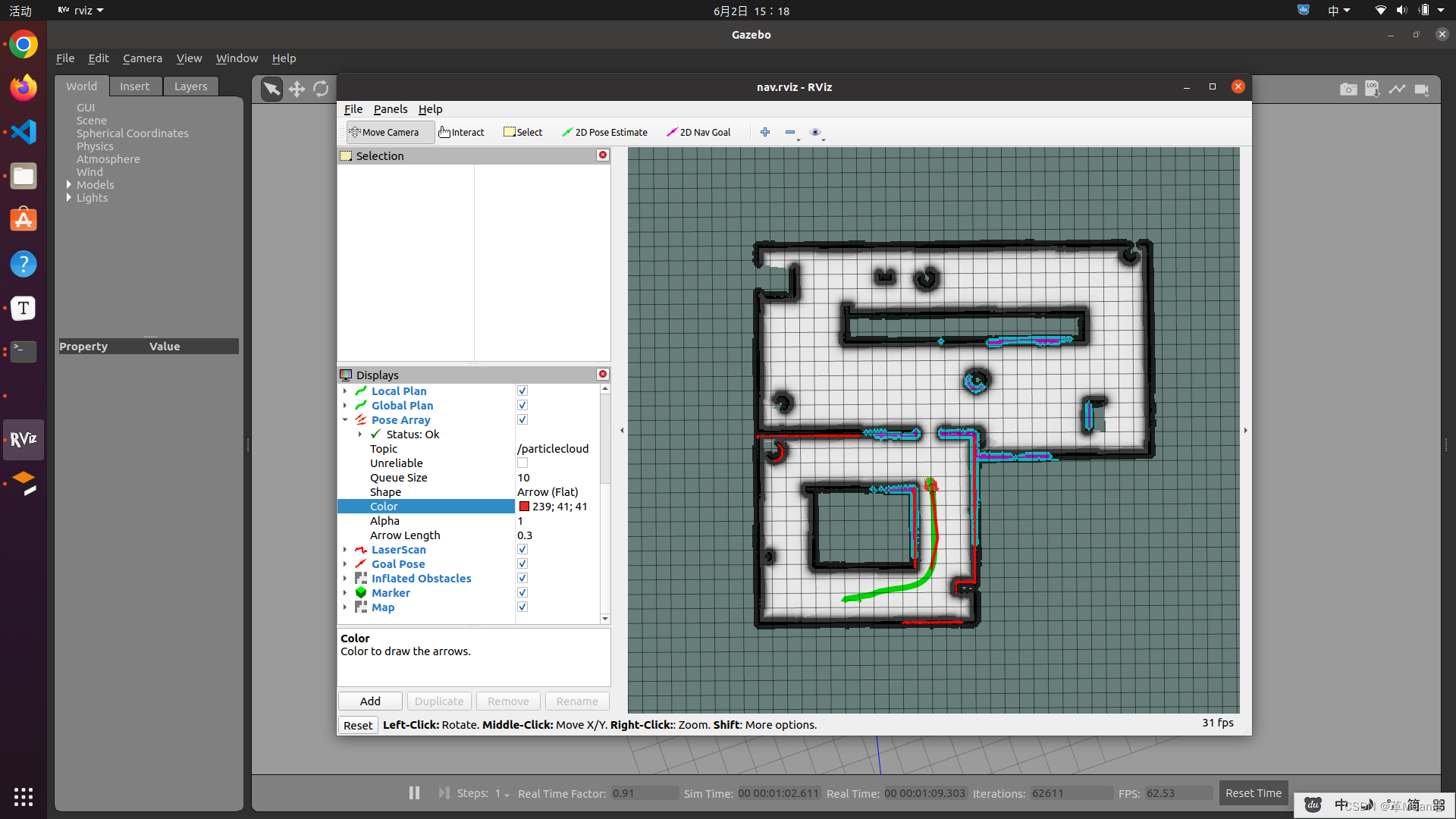Ackerman小车的Gazebo仿真_ros-noetic-ackermann-msgs-CSDN博客