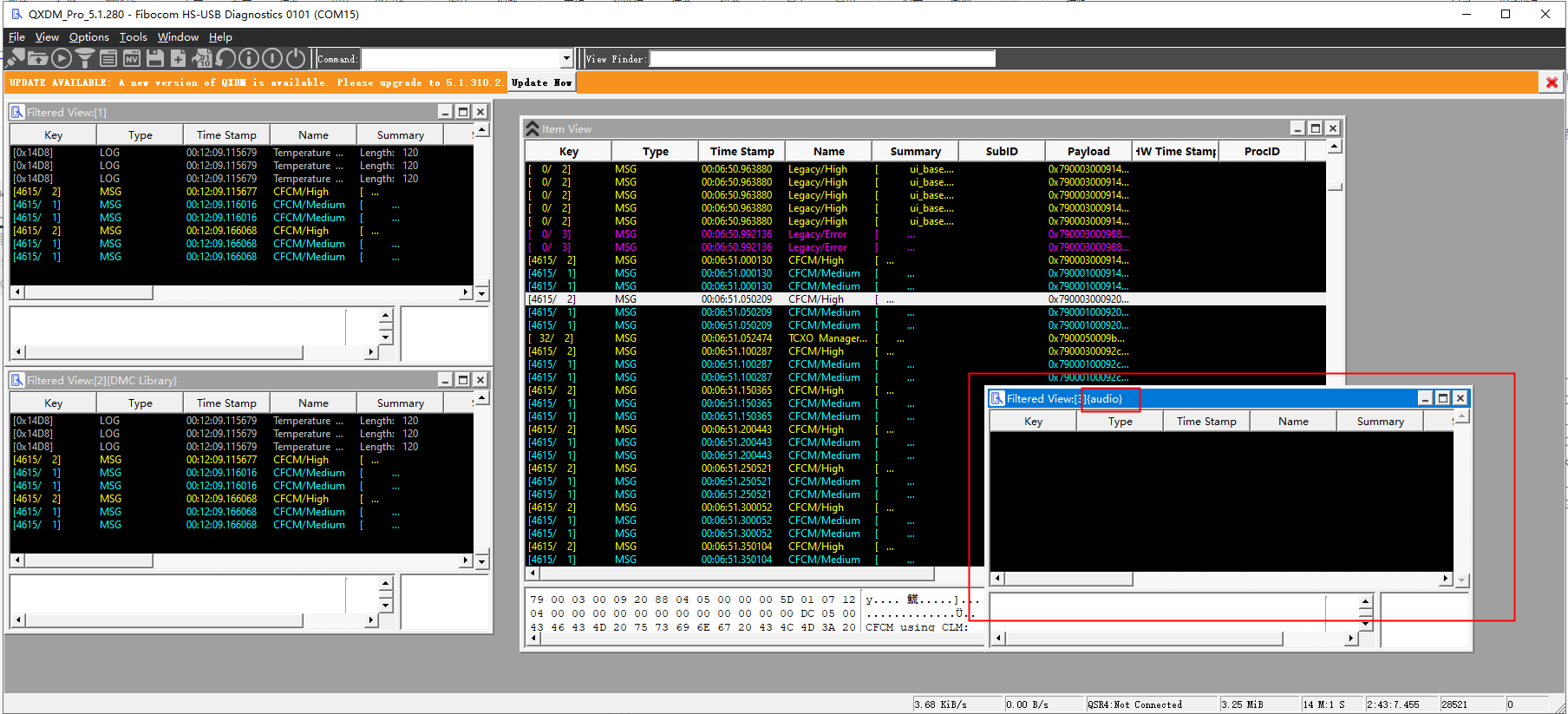 【Qualcomm高通音频】如何使用QXDM、QCAT音频数据抓取_Fireworks_light的博客-CSDN博客_高通qcat