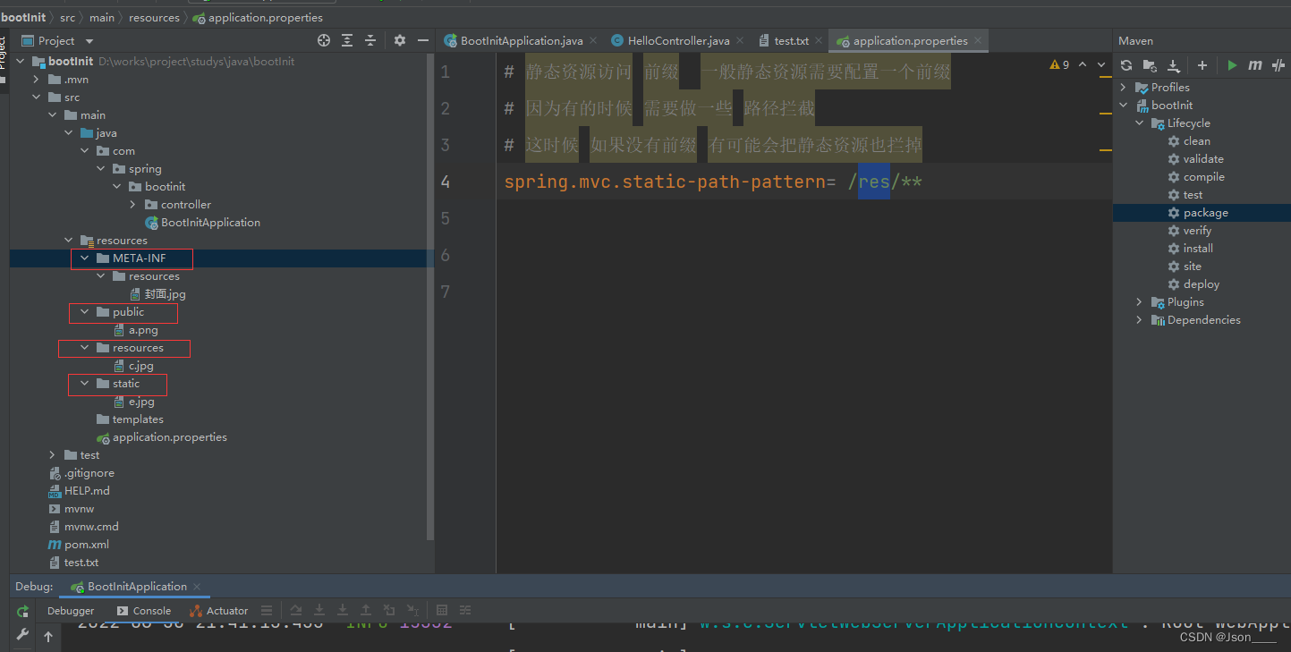 Spring Boot Asignación de recursos de acceso estático - programador clic