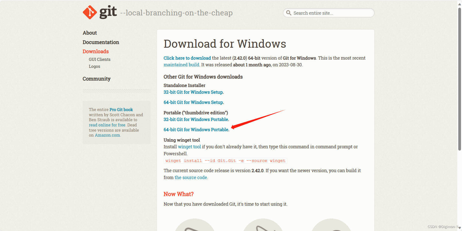 git分布式版本管理系统_portablegit-2.42.0.2-64-bit.7z.exe 导出-CSDN博客