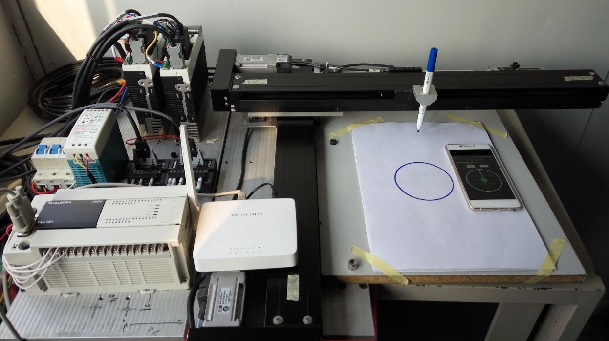 三菱fx3U插补画圆，仅提供plc程序。 程序已详细注释_三菱fx3u插补运动控制编程-CSDN博客