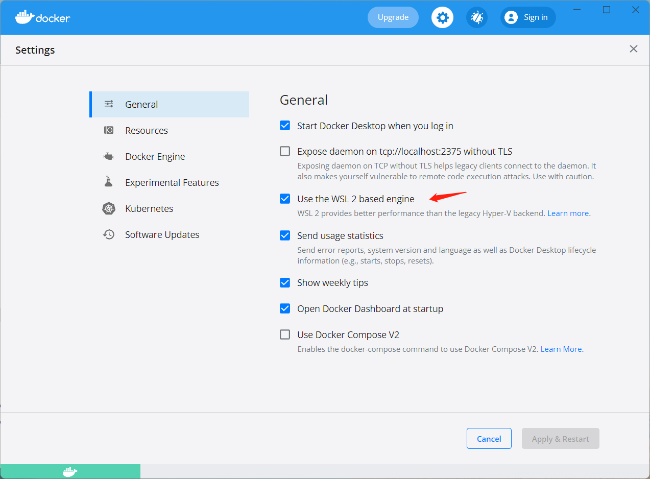Windows11 安装 WSL2，wsl2+ubuntu子系统+docker 感受丝般顺滑_wls2 docker-compose-CSDN博客