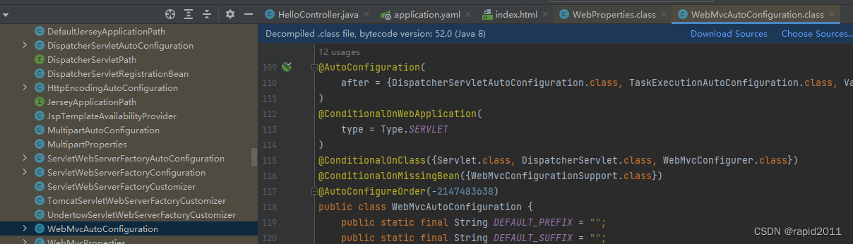 SpringBoot2-7 Web2 请求参数处理 只有Post才能带隐藏_method，只允许额外三种(PUT DELETE PATCH)；doDispatch就是每个请求都会调用的方法 ...