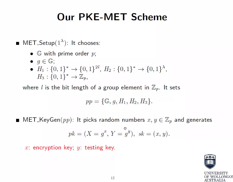 【Willy Susilo 学术报告01】Public-Key Encryption with Multi-Ciphertext ...