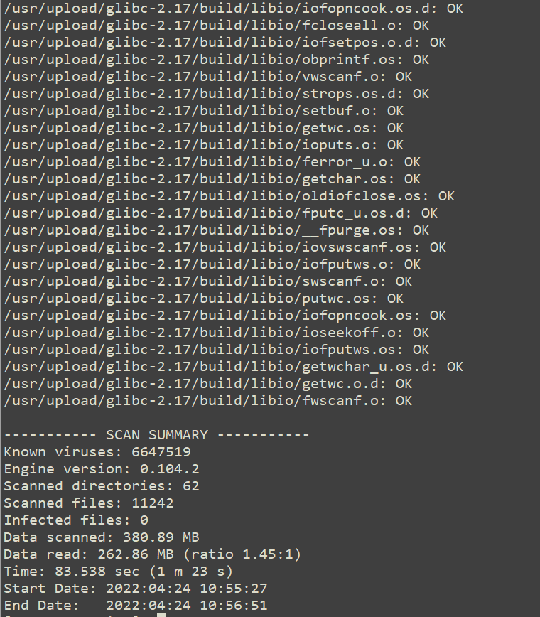 Linux 下安装杀毒软件 clamav_linux安装clamav报错clamscan无法找到-CSDN博客