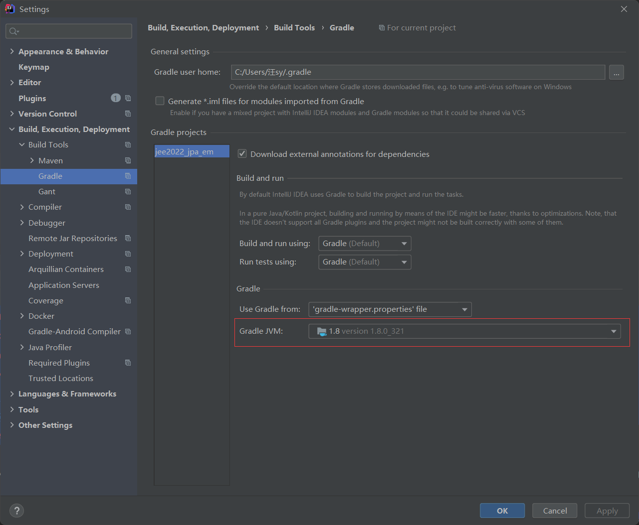 Gradle项目报错：Could not target platform: ‘Java SE 17‘ using tool chain: ‘JDK 8 (1.8)‘._could not ...