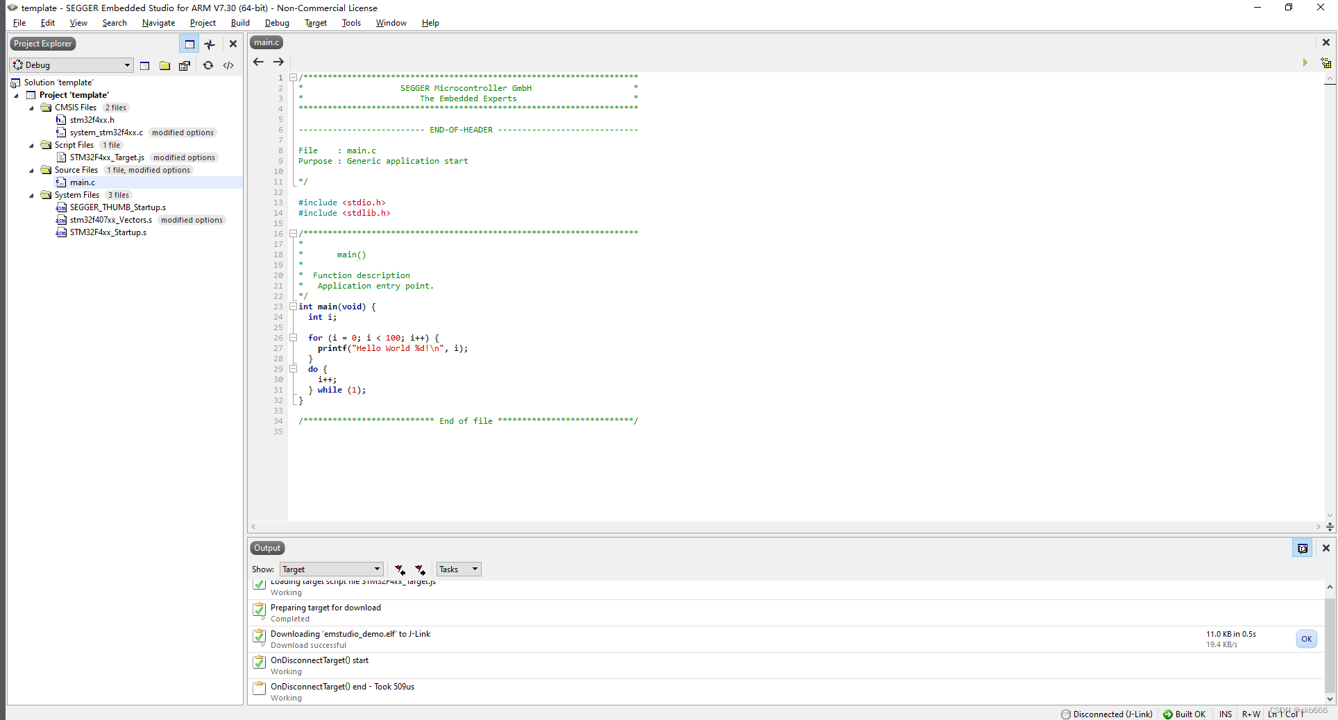 Segger Embedded Studio + STM32CubeMX 跨平台开发环境搭建-CSDN博客