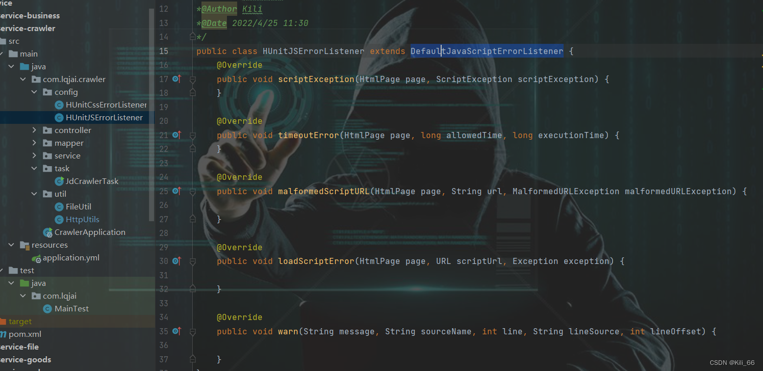 Java爬虫实战: Jsoup+HtmlUnit+多线程+异步线程+七牛云oss+SpringBoot+MyBatis-Plus+MySQL8_jsoup + htmlunit-CSDN博客