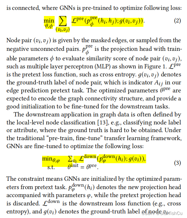 GPPT阅读笔记_gppt: graph pre-training and prompt tuning to gene-CSDN博客