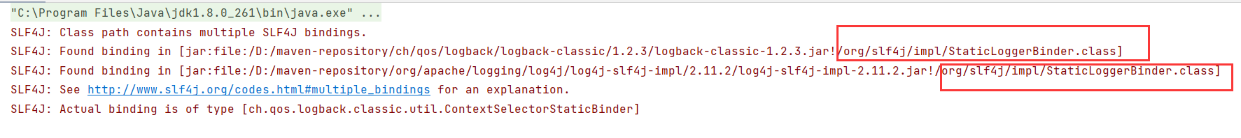 解决maven jar包冲突_slf4j: found binding in-CSDN博客