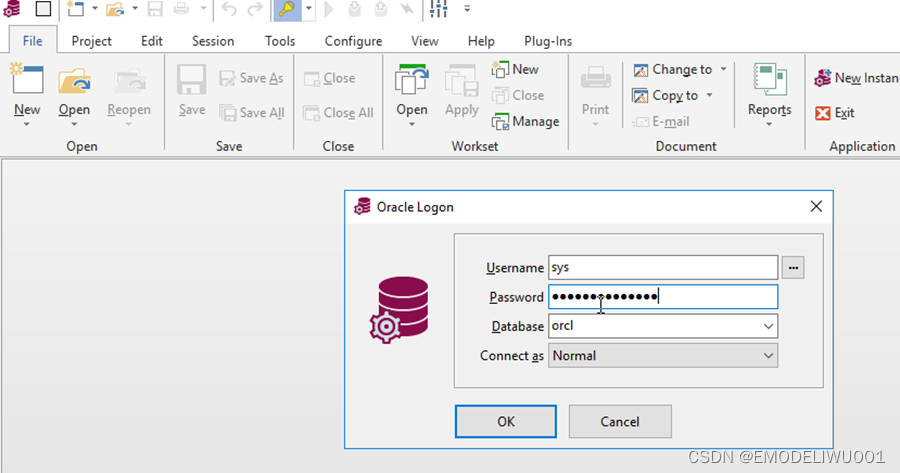 本机不装oracle,访问服务器上oracle教程 不安装客户端连接oracle Emodeliwu001的博客 Csdn博客