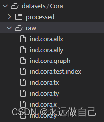 手动下载导入Cora数据集_cora数据集下载-CSDN博客