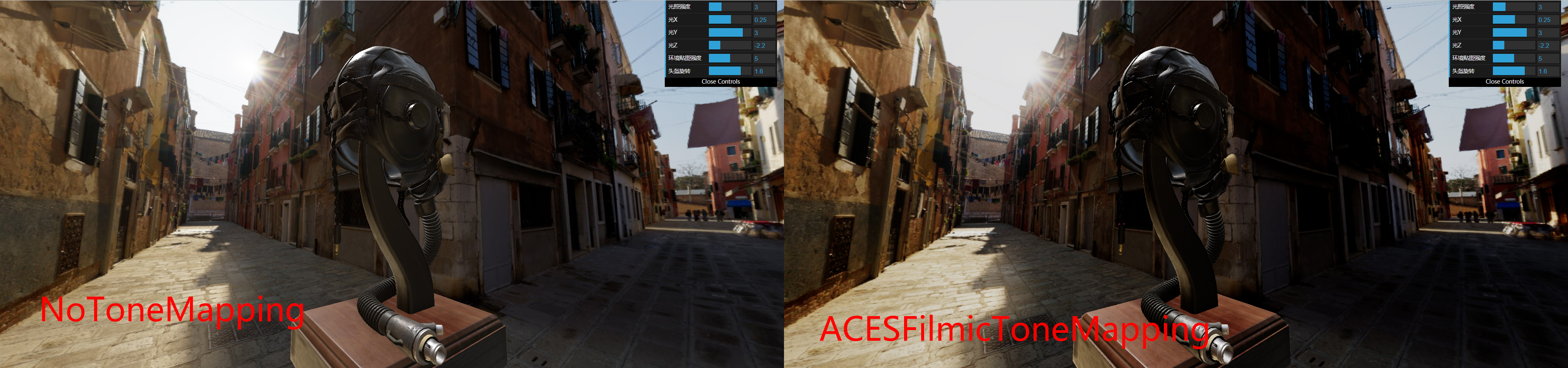three.js学习笔记(十三)——真实渲染_threejs tonemapping-CSDN博客