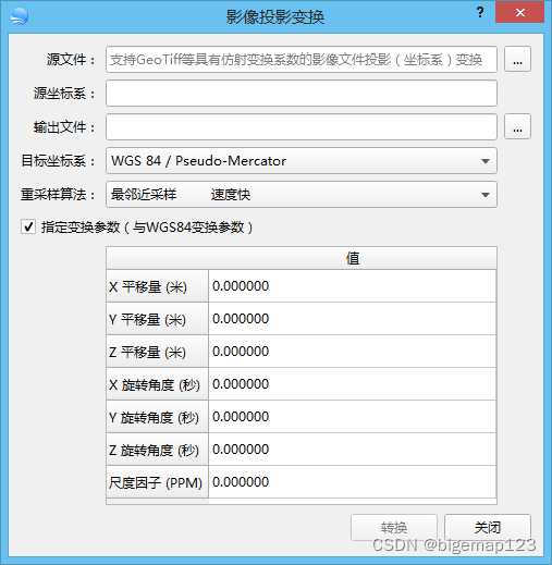 如何将卫星影像变换为国家2000坐标(CGCS2000)_大地2000平面坐标系转换示例程序-CSDN博客