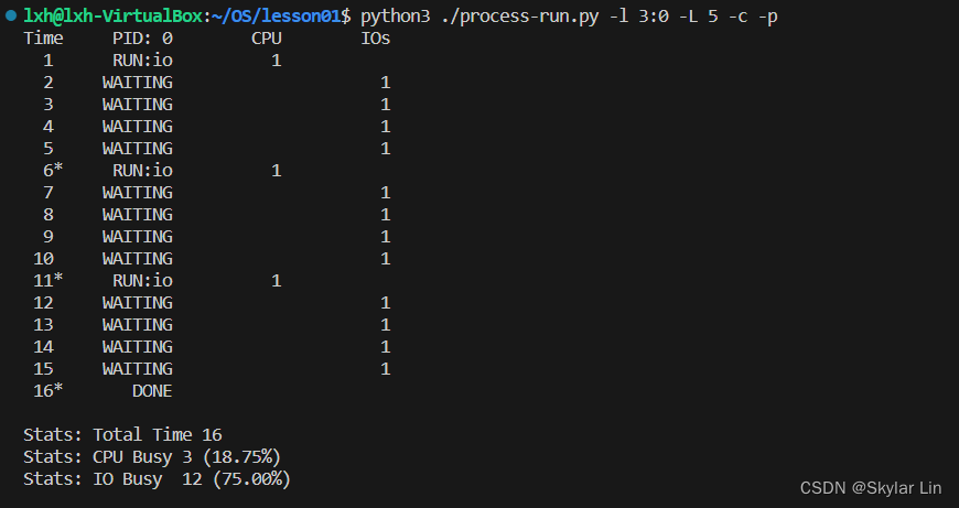 【操作系统导论】在python3环境下运行process-run.py-CSDN博客