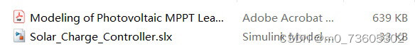基于MATLAB/Simulink的太阳能光伏MPPT控制蓄电池充电仿真模型_matlab中链接在光伏电池像反转的e是什么元件-CSDN博客