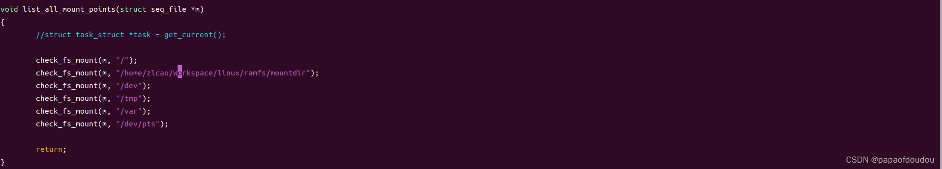 Linux系统的各个mount点以及文件系统挂载分析_linux mount point_papaofdoudou的博客-CSDN博客